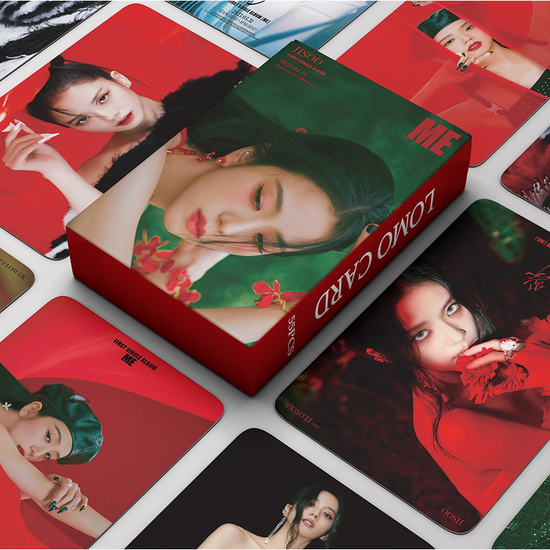 54pcs/box BLACKPINK Photocards JISOO LISA JENNIE ROSE Album LOMO Card ...