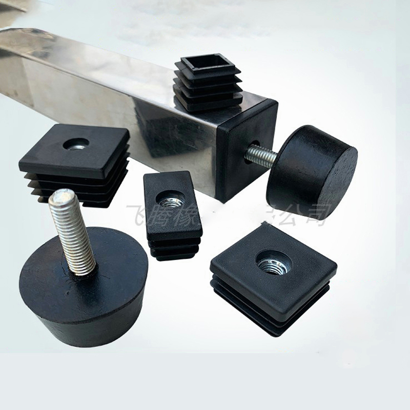 20 25 30 38 40 50 60mm Rubber Plug Table Chair Heighten Foot Pad ...