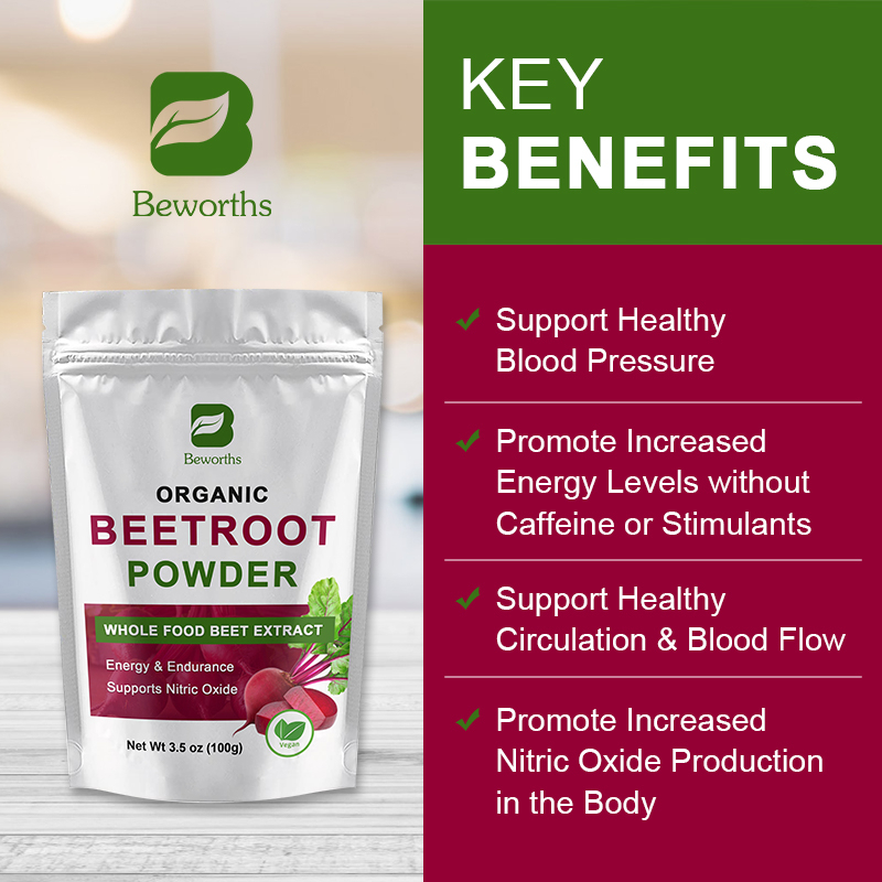 BEWORTHS Organic Beetroot Powder Lower Blood Pressure Relieve Anemia ...