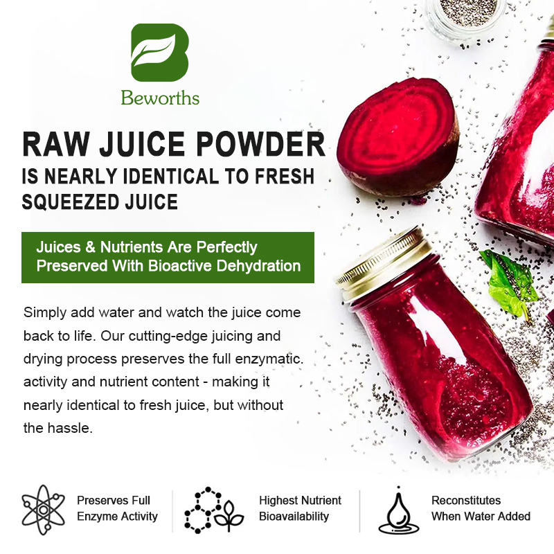 BEWORTHS Organic Beetroot Powder Lower Blood Pressure Relieve Anemia ...