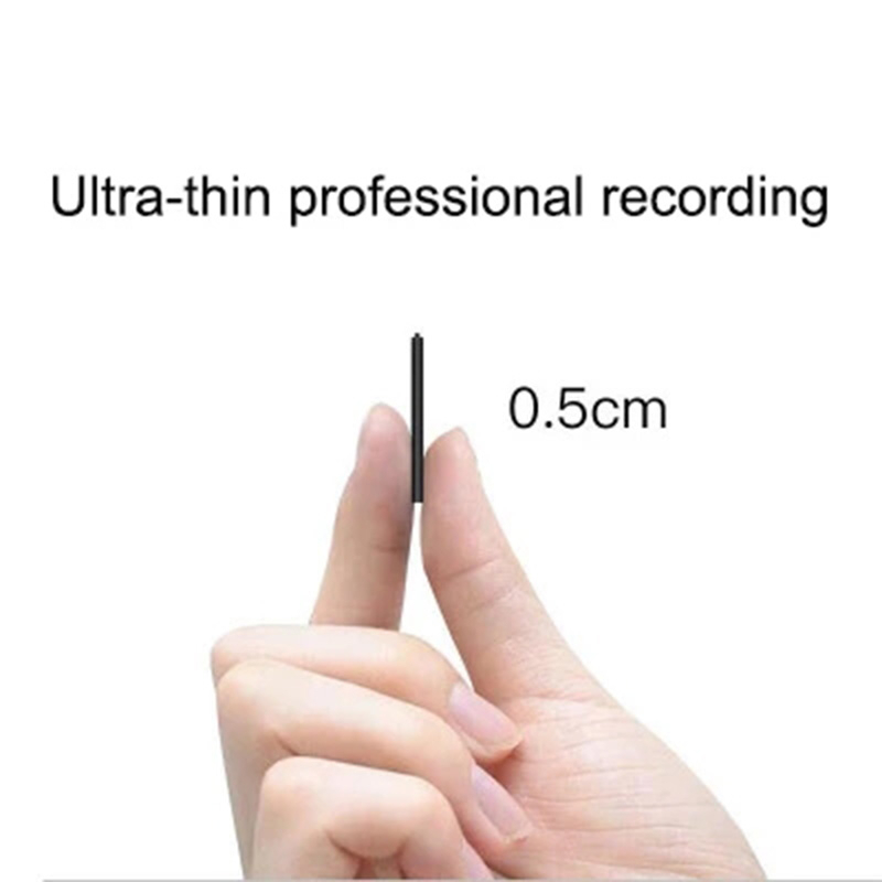 Mini voice recorder magnetic spy hidden audio recording Digtal ...