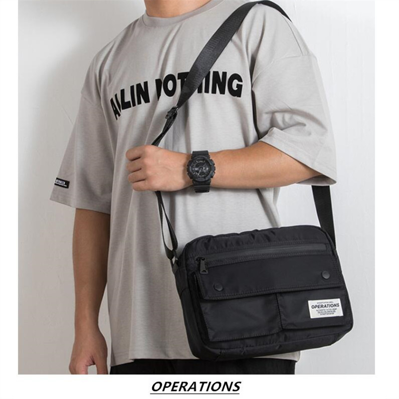 [Real] OPERATIONS Men's crossbody bag fashion nylon anti-splash men's ...