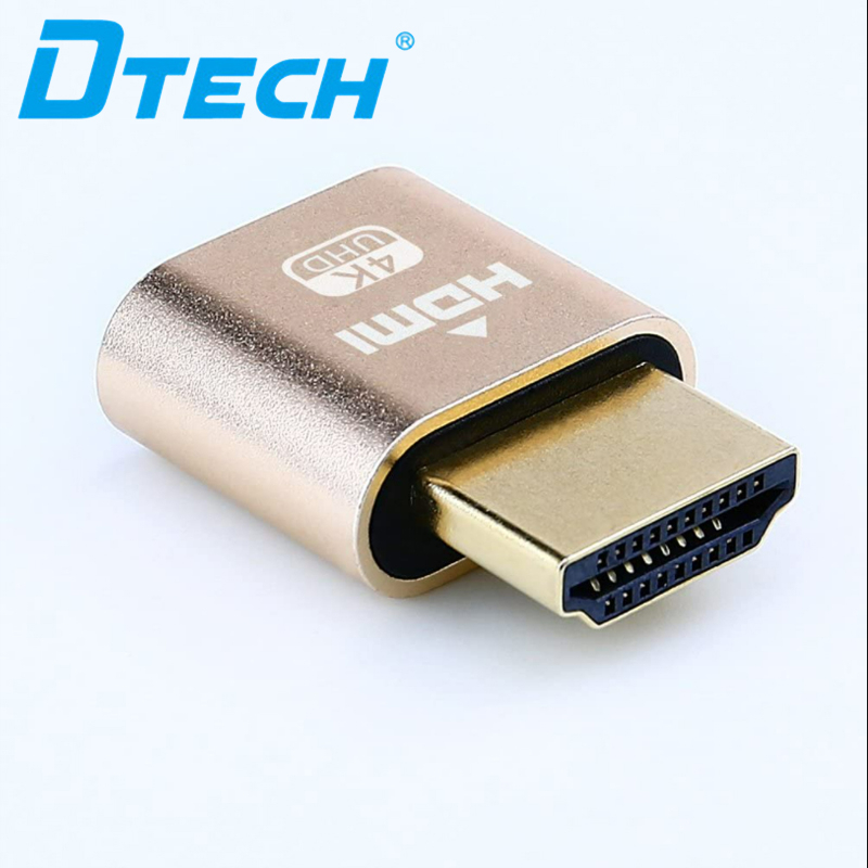 DTECH Dummy HDMI Ghost Monitor Headless Dongle Hdmi Dummy 4k Emulador ...
