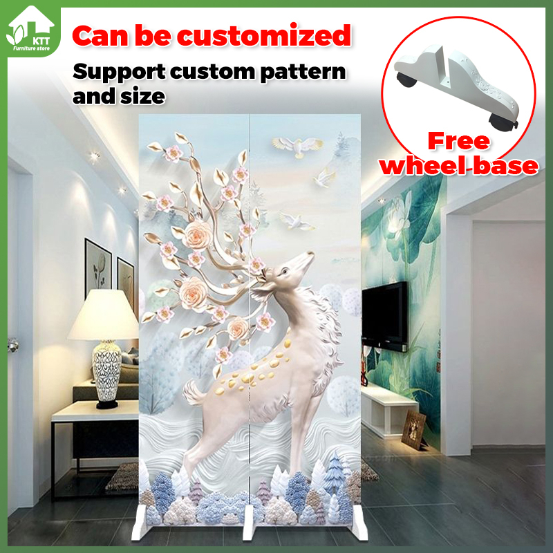 room partition divider light luxury folding screen partition entrance ...