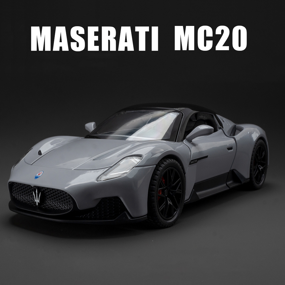 Diecast car 1:22 Scale Maserati MC20 Alloy Diecast Car SUV Vehicle Toys ...