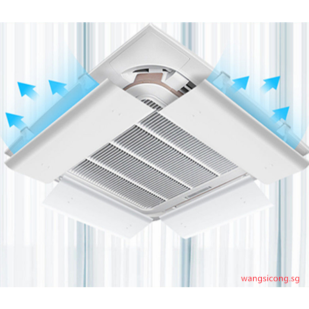 Ceiling Air Cooling Machine Air Outlet Wind Shield Wind Deflector 3 Hp ...
