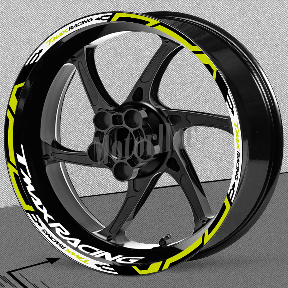For YAMAHA TMAX 530 560 tmax 2023 Reflective Motorcycle Wheel Rim ...