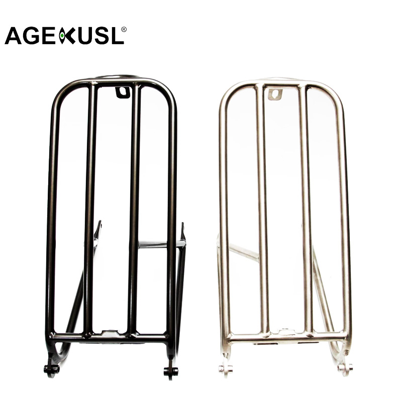 AGEKUSL Bike Rear Rack Cargo Rack Suitable Titanium Alloy Use For ...