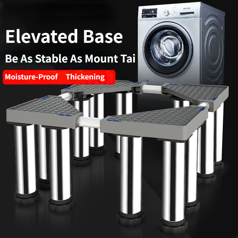 YOUNAL Washing Machine Base With Wheels Washing Machine Rack Movable ...