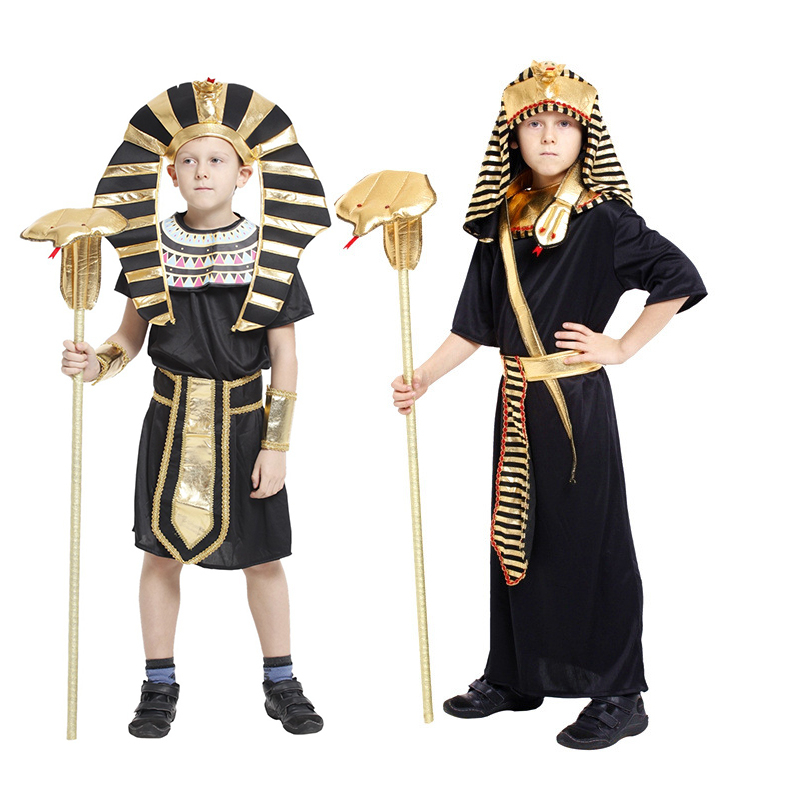 Black Golden Egyptian pharaoh Boy High Priest Ancient Egypt Egyptian ...