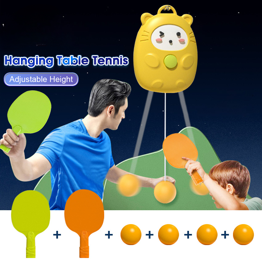 Table tennis training device Hanging Table self-training trainer Tennis ...