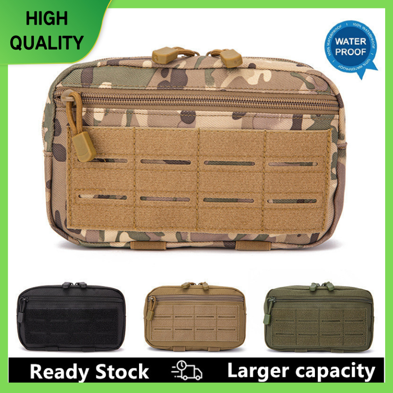 MOLLE Pouch Multi-Purpose Compact Waist Bags EDC Utility Pouch Outdoor ...