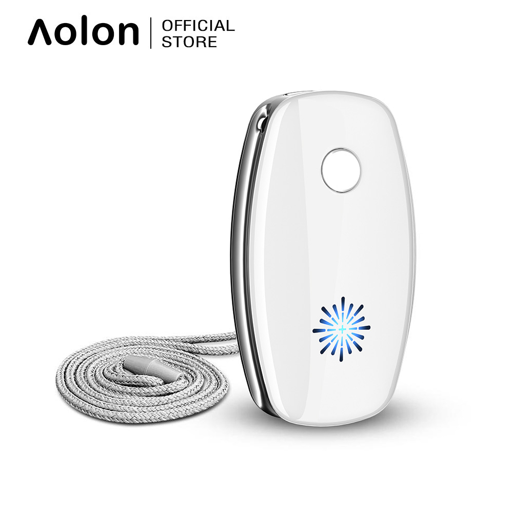 Aolon M9 Necklace Personal Wearable Air Purifier 150 million Negative Ion Air Freshener No Radiation Low Noise for Adults Kids pk Cherry ion air purifier nobico AVICHE air purifier Shopee Singapore