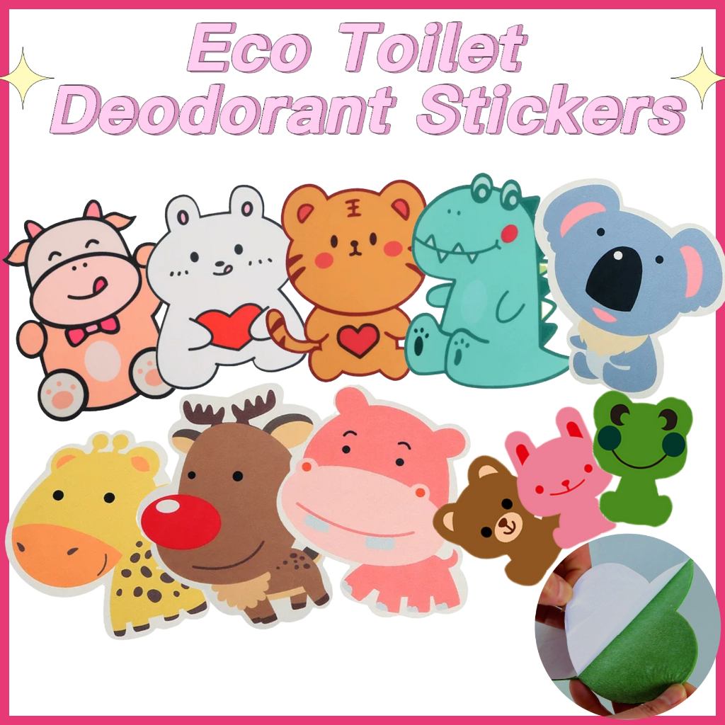 [Harn] Toilet Deodorant Stickers / Self-adhesive Closet Fragrance ...