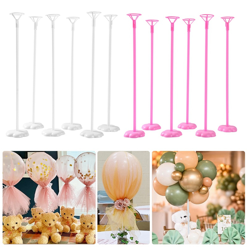 Creative Balloon Stand DIY Baloon Holder Wedding Table Decoration Stand ...