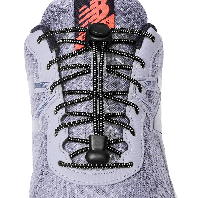 1Pair Sneaker Shoelaces,Elastic No Tie Shoe Laces ,Stretching Lock Lazy ...