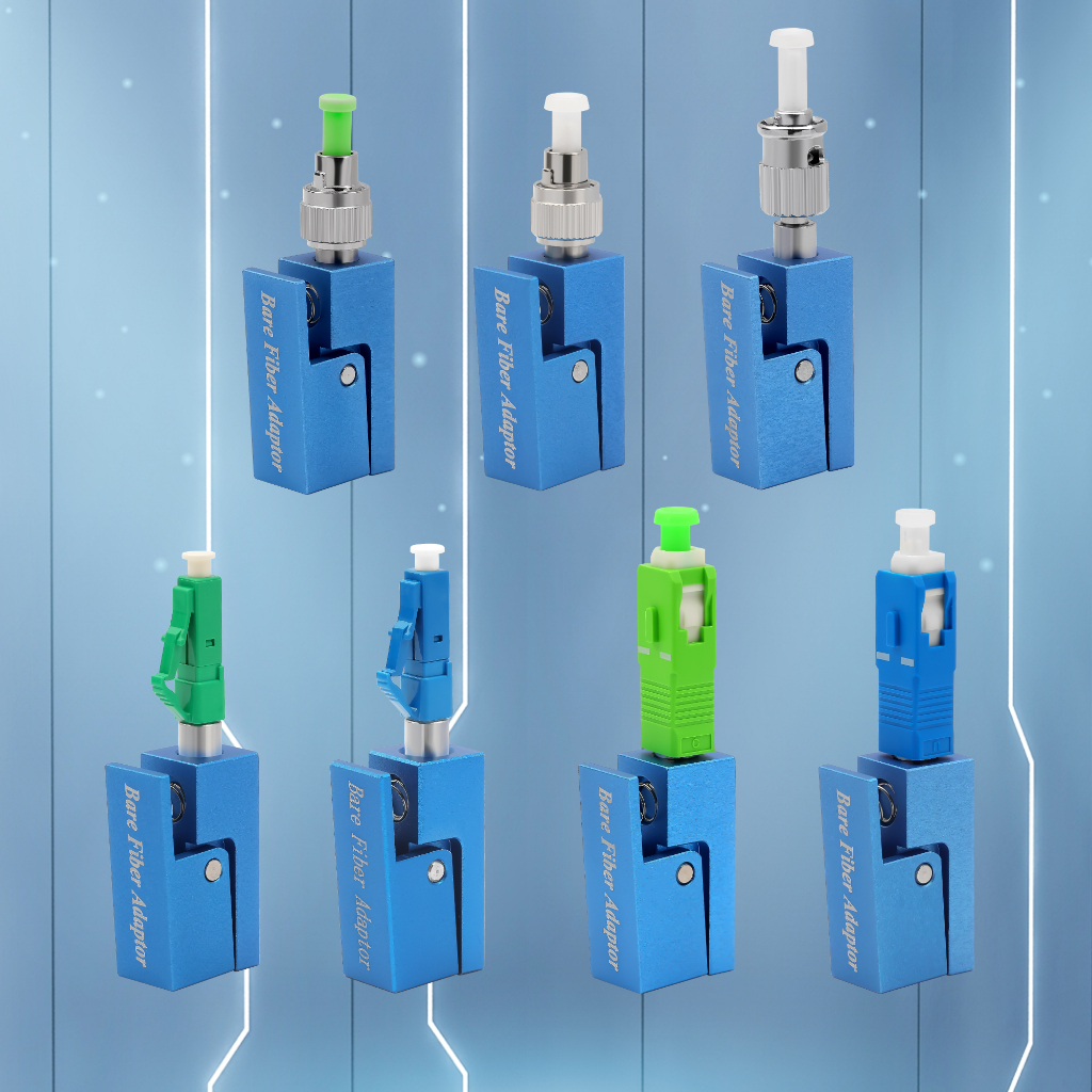 Fiber Optic Adapter SC/FC/ST/LC Square Bare Fiber Adapter Coupler for ...