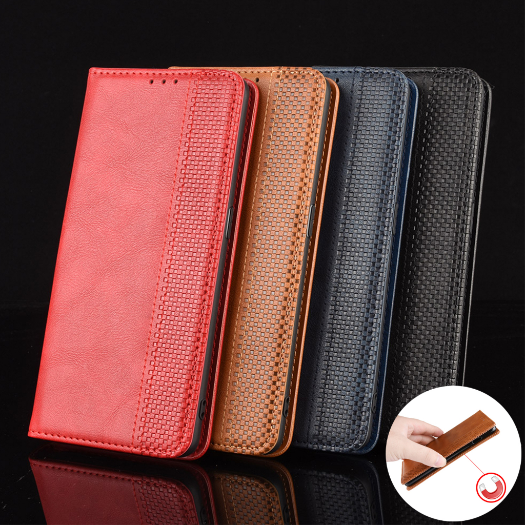 Flip Case for Samsung Galaxy A05 A05s A55 A35 A15 A25 A14 A24 A34 A54 M54 5G Retro PU Leather ...
