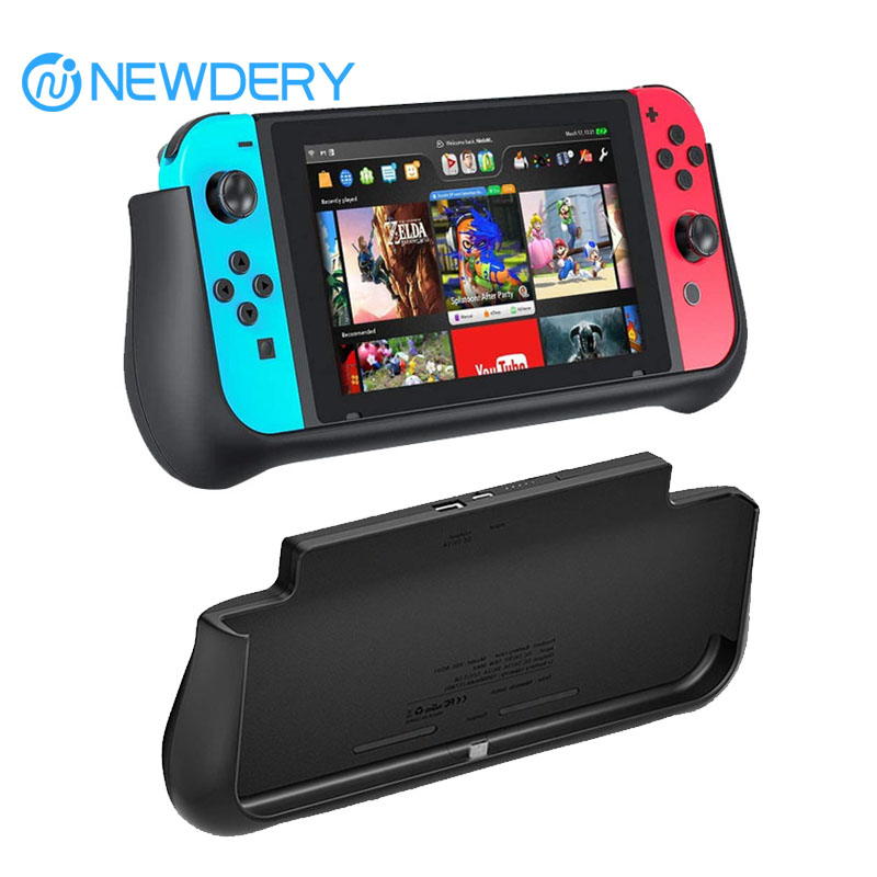 NEWDERY 10000mAh Battery Case Power Bank For Nintendo Switch Console ...