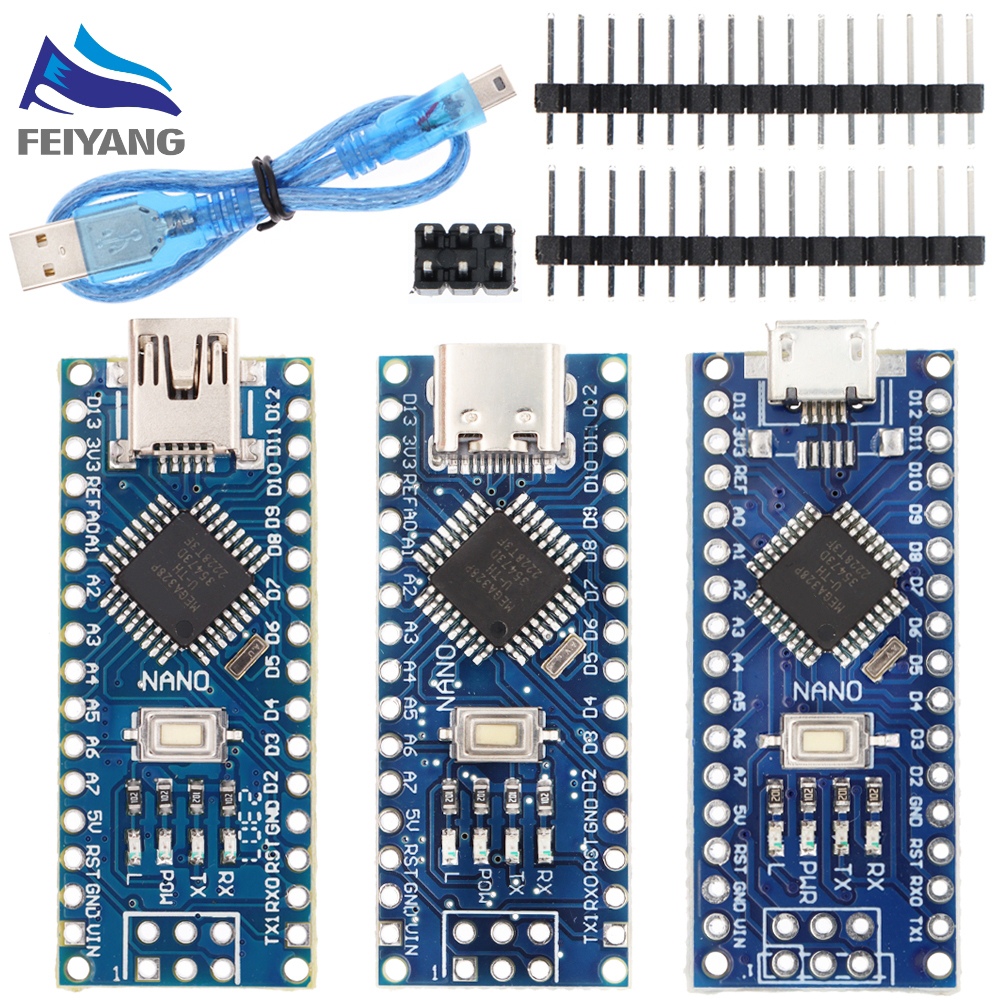 Nano With the bootloader compatible Nano 3.0 controller for arduino ...