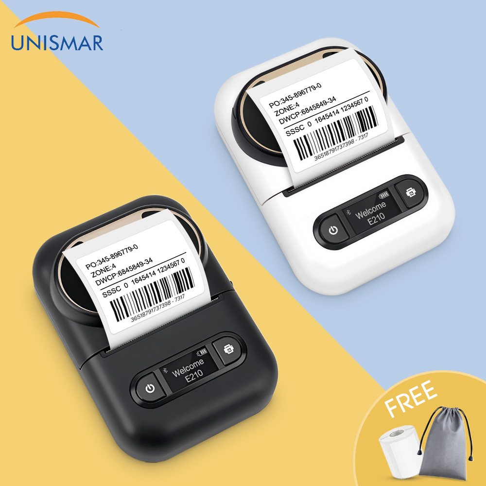 E210 Label Printer Handheld Label Maker Portable Bluetooth Print Label ...