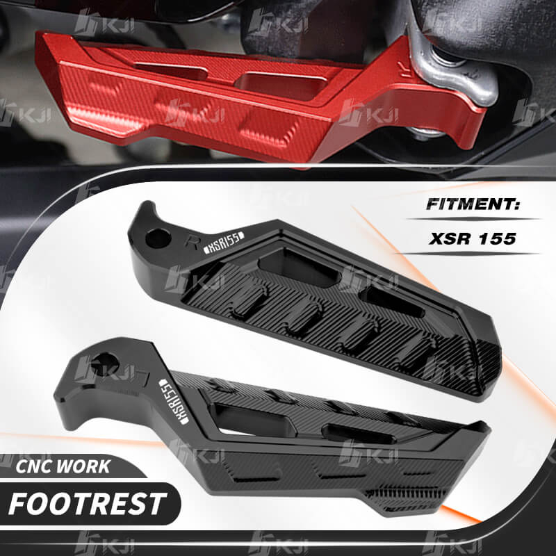 For Yamaha XSR155 xsr155 Motorcycle Rear Passenger Footrest CNC Rear ...
