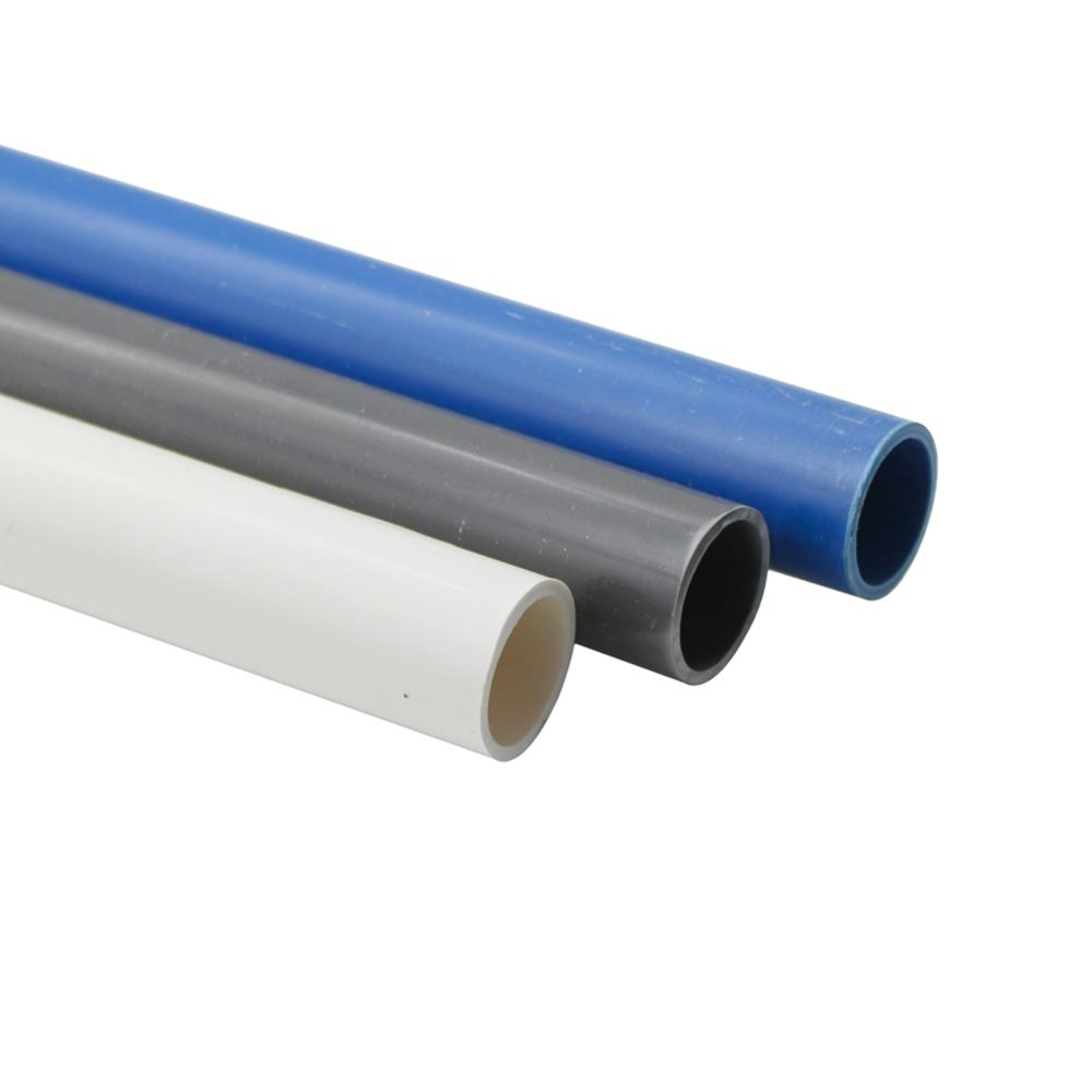 1PC 20-63MM Plastic PVC Grey Pipe 49-50cm Length Garden Irrigation ...