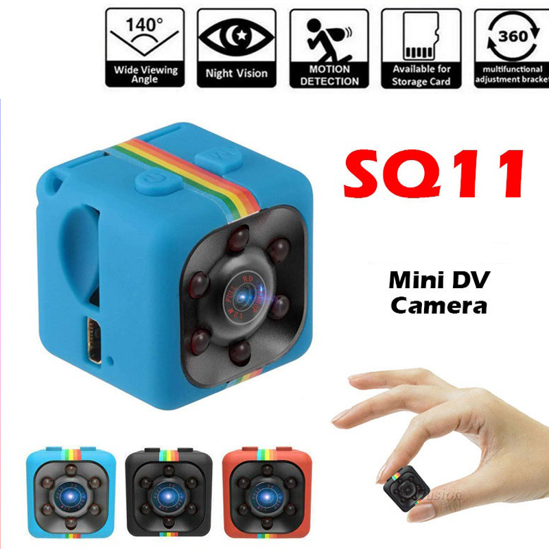 SQ11 Mini Camera 960P Small Cam Sensor Night Vision Micro Video Camera ...