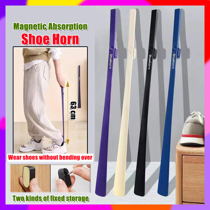 Professional Shoe Horn Lifter 63cm Long Handle Shoehorn Spoon Shape ...