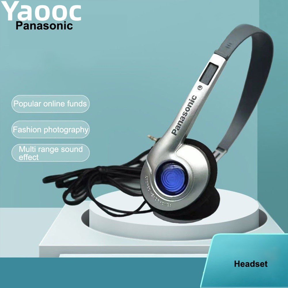 Yaooc Ready Stock Japanese classic art Panasonic retro headset HiFi ...