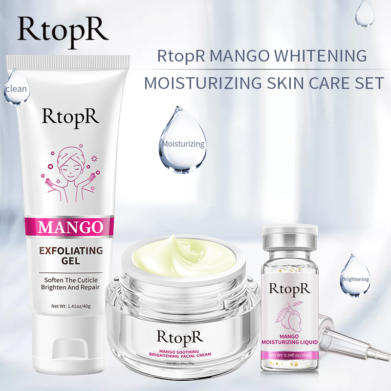 RtopR Facial Moisturizing And Whitening Set Mango Bright Moisturizing ...