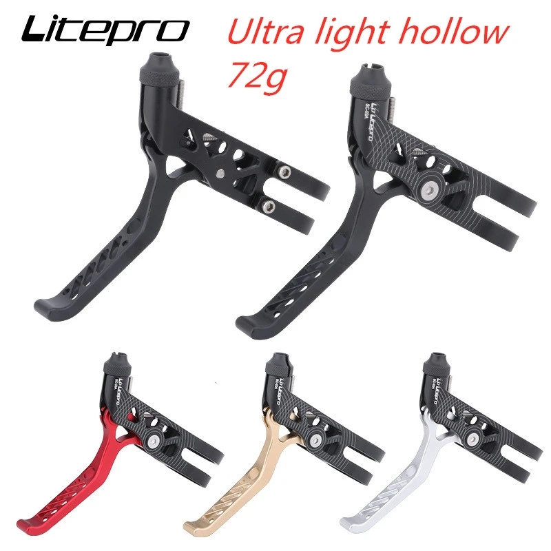 Litepro Bike Brake Levers CNC Aluminum Alloy Handlebar Lever 72g Use ...