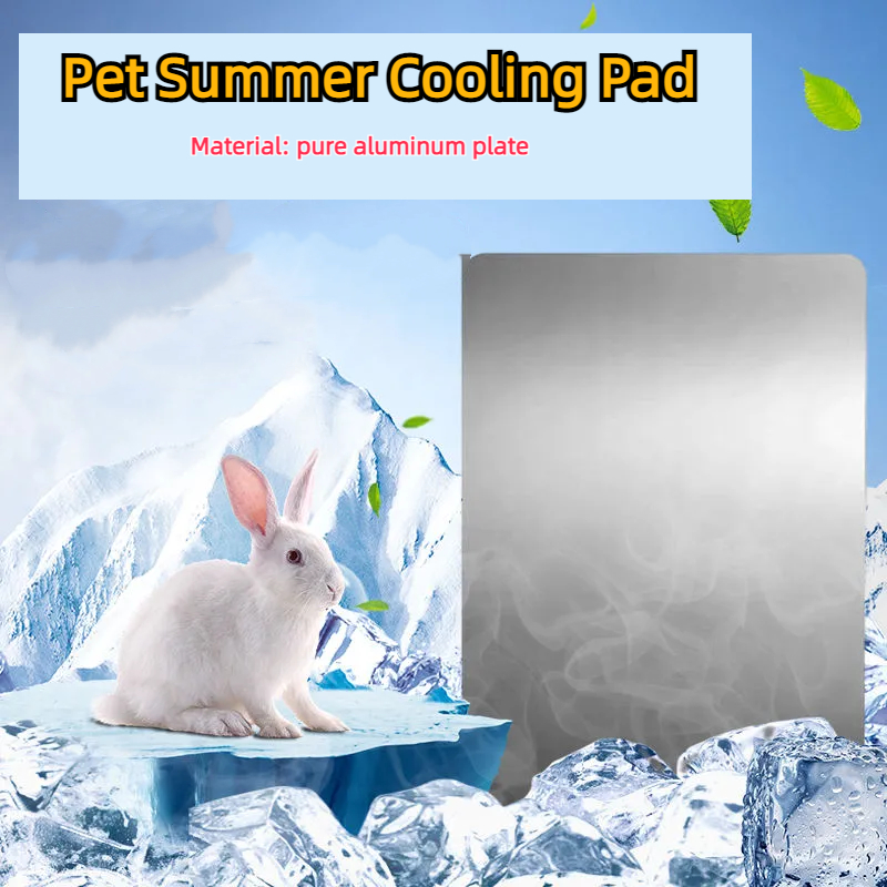 Hamster Ice Pad Pet Summer Cooling Plate Aluminum Rabbit My Neighbor ...