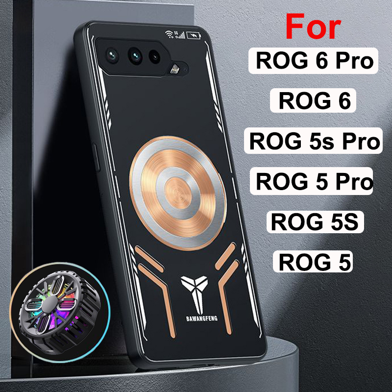 For Asus ROG 5 Case ROG 5S Pro Copper Aluminum Heat Dissipation Cover ...