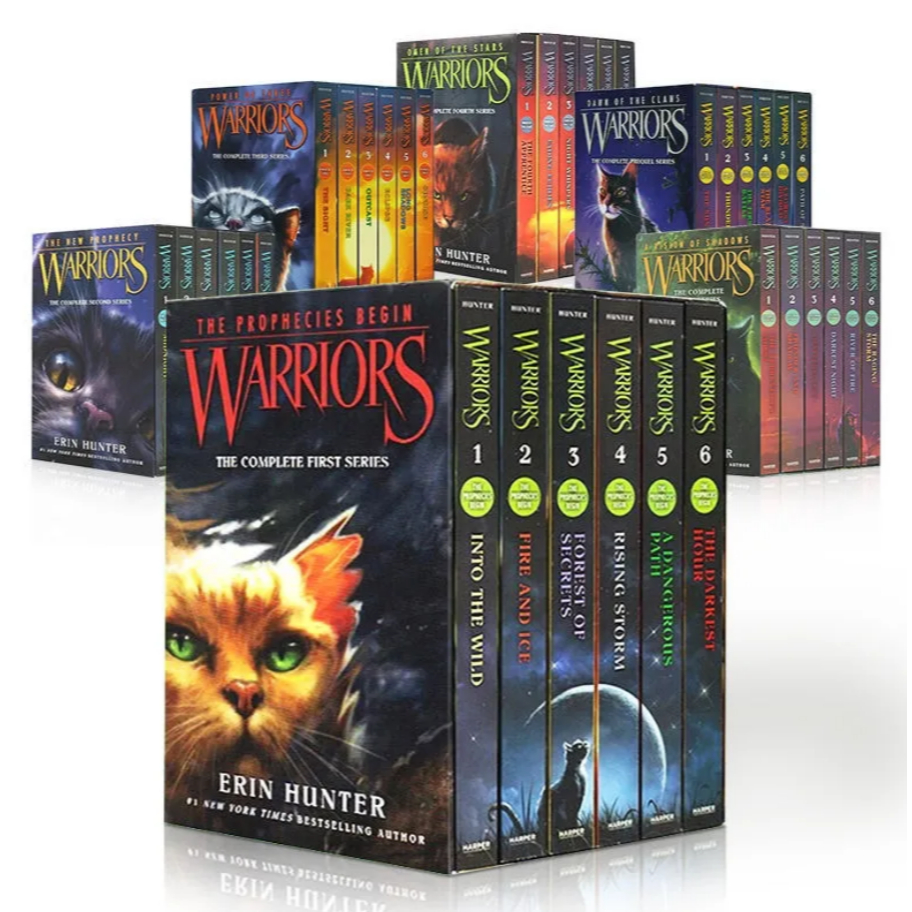 Cat Samurai Part1-8 Set English Version Fantasy Novel Warriors OmenThe ...