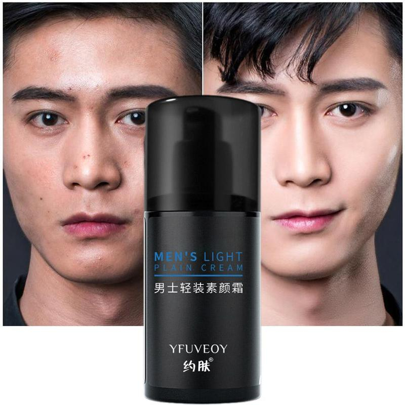 NEW 50g Men's BB Cream Face Cream Light Makeup Concealer Acne Print ...