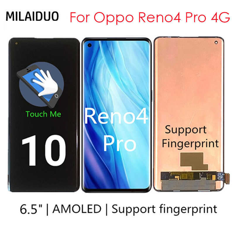 / TFT LCD For Oppo Reno 4 Pro 4G CPH2109 LCD Display Touch Screen ...
