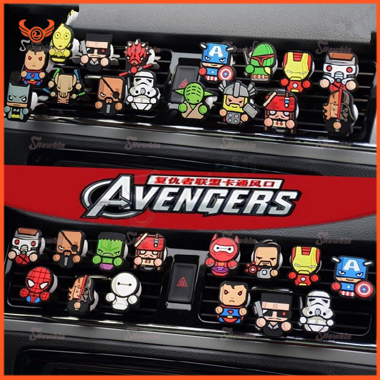 Car Cartoon Marvel Heroes Car Perfume Fragrance Perfume Diffuser Car ...