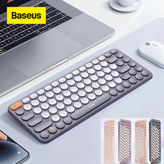 Baseus K01A Wireless Keyboard 2.4 GHz Dual Bluethooth Mode Quiet Keys ...