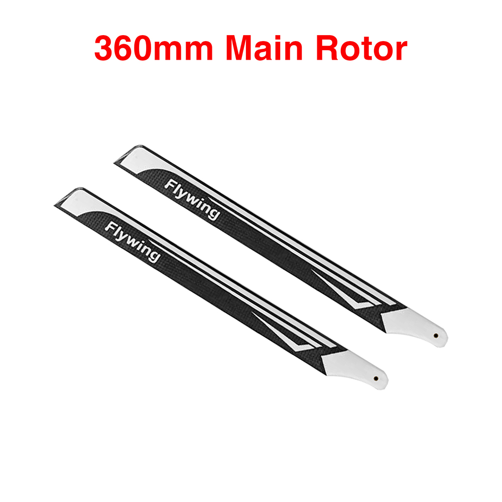 Fly Wing FW450L V3 RC Helicopter Parts Canopy Tail Motor ESC Servo 36MM ...