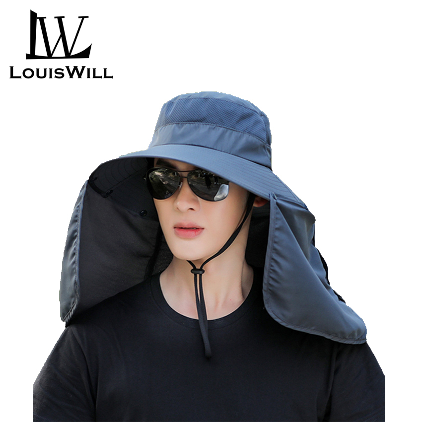 LouisWill Sun Hat Caps UPF 50+ Sun Protection Hat Fishing Hat Outdoor ...
