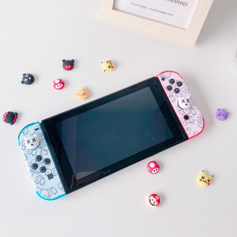 Lekaari 4 Pcs Case for Nintendo Switch Lite Oled Game Console Joystick ...