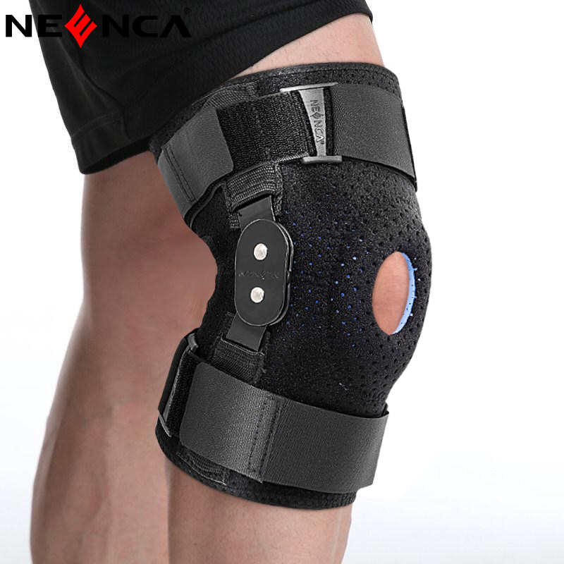 NEENCA 1Pcs Professional Hinged Knee Brace, Medical Knee Support with ...