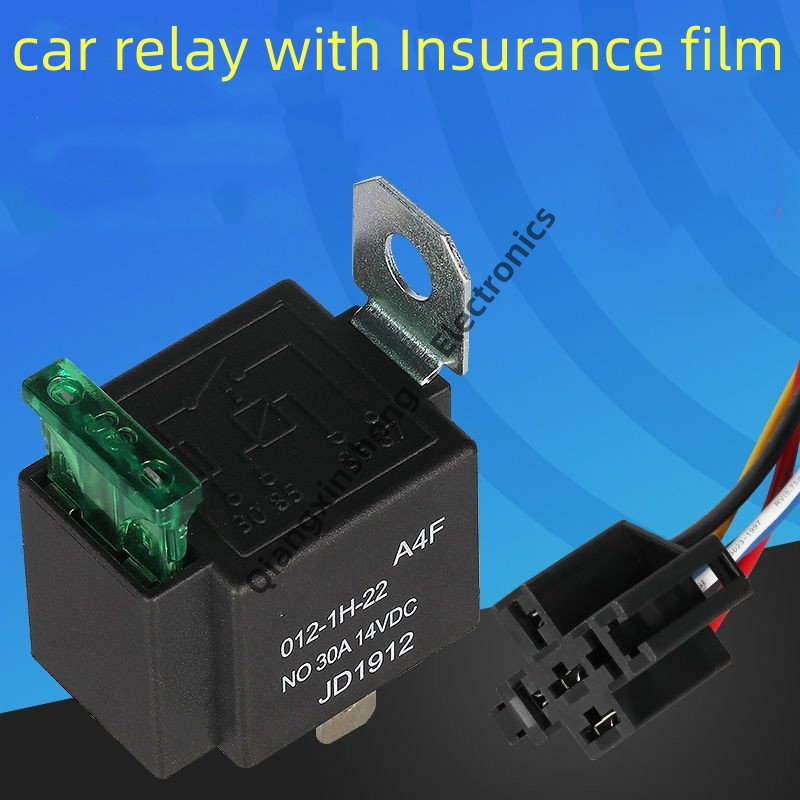Mini Electronic Relay 012-1H-22 with Fuse 30A Car 4 Pins 12v24V Car ...