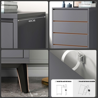 Bucket cabinet simple modern bedroom drawer type bucket cabinet against ...