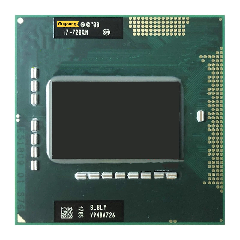YZX Core i7 720QM i7-720QM SLBLY 1.6 GHz Used Quad-Core Eight-Thread ...