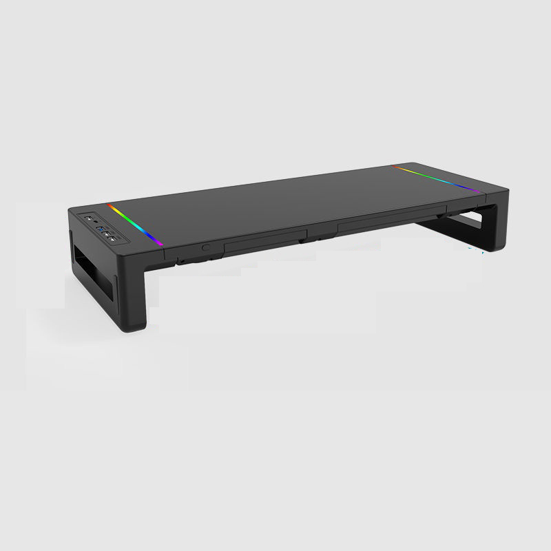 YOUNAL USB 3.0 Monitor Riser Adjustable Monitor Stand Computer Stand ...