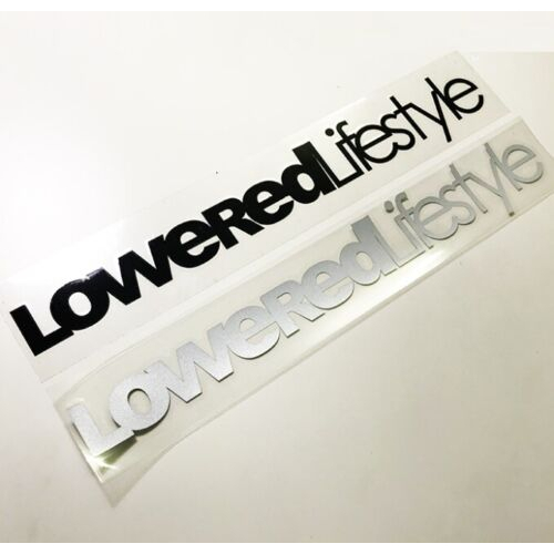 [P-A693] JDM Style Reflective Car Sticker Lowered Life Waterproof ...