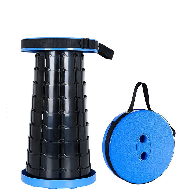 YOUNAL Portable Telescopic Collapsible Rainbow Stool - Folding Sturdy ...