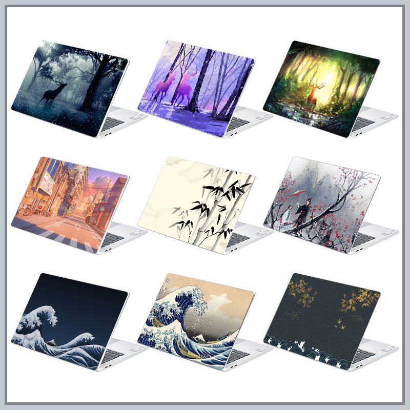 Hot 1pc universal laptop protective decals Colorful Cover,10-17.3 inch ...